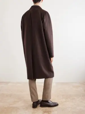 Kiton Wool And Cashmere-blend Coat