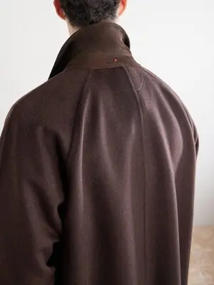 Kiton Wool And Cashmere-blend Coat
