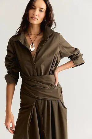 NICHOLAS K Tie Maxi Dress