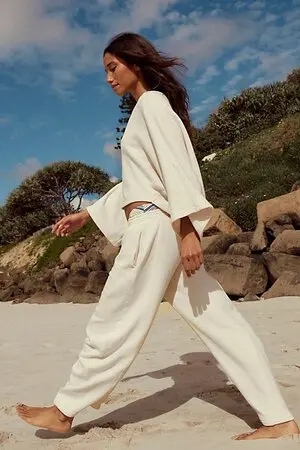 Free People Terry Tide Pant Set