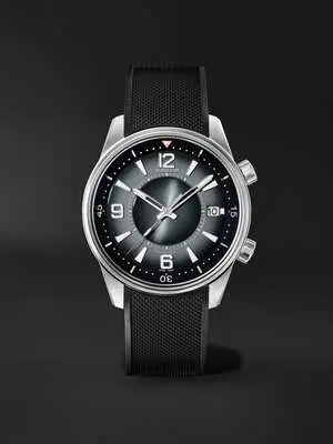 JAEGER LECOULTRE Polaris Date Automatic Stainless Steel Watch, Ref. Q9068650 - Black