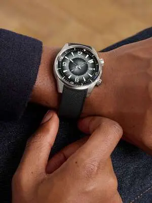 JAEGER LECOULTRE Polaris Date Automatic Stainless Steel Watch, Ref. Q9068650