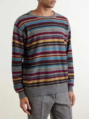 Dries Van Noten Striped Cashmere Sweater