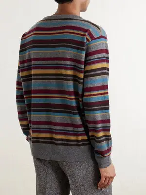 Dries Van Noten Striped Cashmere Sweater