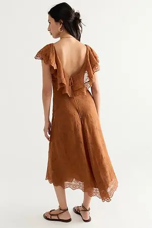Free People Lovely Lovely Midi Dress - Hazel