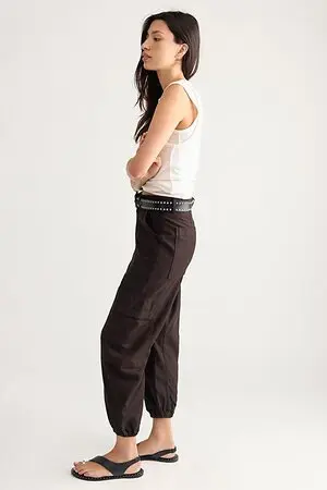 Citizens Of Humanity Ciela Bubble Twill Utility Pants - Espresso