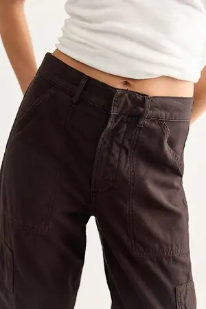 Citizens Of Humanity Ciela Bubble Twill Utility Pants - Espresso