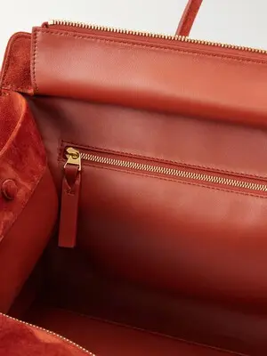 Bottega Veneta Medium Intrecciato Suede Tote