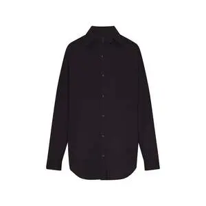SKIMS Organic Cotton Sleep Long Sleeve Set | Medium Neutral - Obsidian