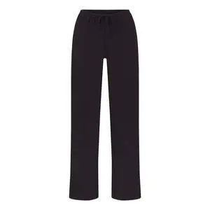 SKIMS Organic Cotton Sleep Long Sleeve Set | Medium Neutral - Obsidian