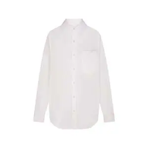 SKIMS Organic Cotton Sleep Long Sleeve Set | White