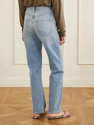 AGOLDE Kelly High-rise Straight-leg Jeans
