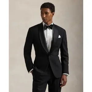 Ralph Lauren Polo Tailored Wool Barathea Shawl Tuxedo