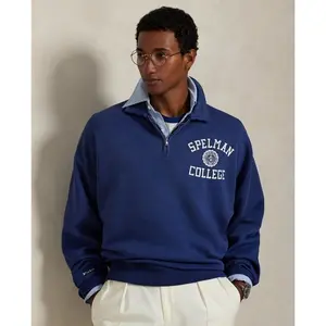 Ralph Lauren Spelman College Fleece Quarter-zip Pullover