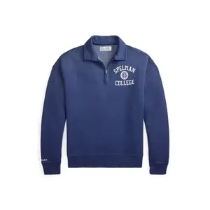 Ralph Lauren Spelman College Fleece Quarter-zip Pullover