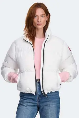 Canada Goose Fallon Puffer Jacket - Optic White