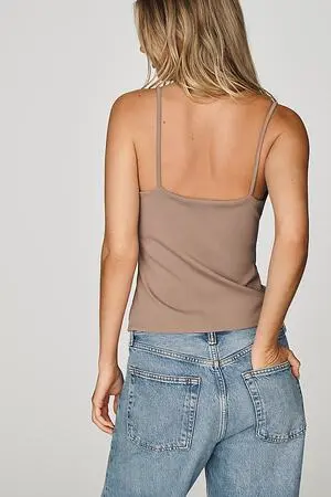 Maeve Classic Cami - Deep Mink