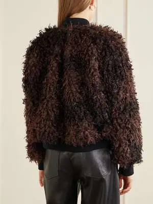 Sacai Plush Bomber Jacket