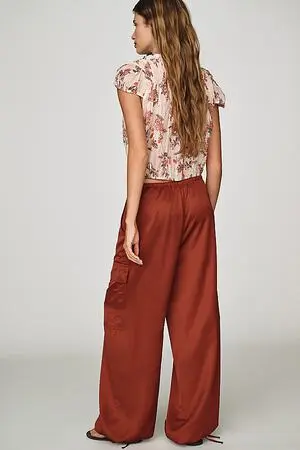 Ag Atwater Satin Cargo Pants