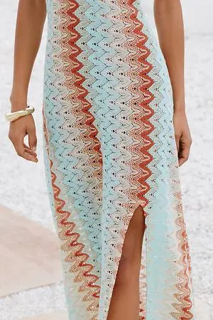 Luli Fama Halter Cover-up Dress