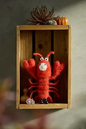TERRAIN Lobster Mouse Felt Critter - Multi
