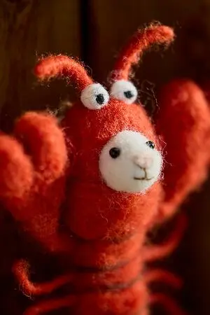 TERRAIN Lobster Mouse Felt Critter