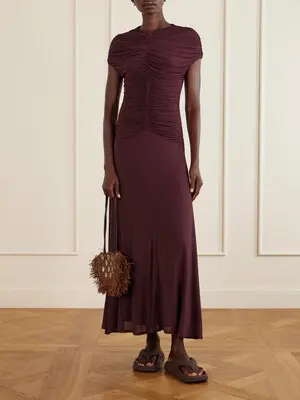 Rabanne Embellished Raffia Shoulder Bag