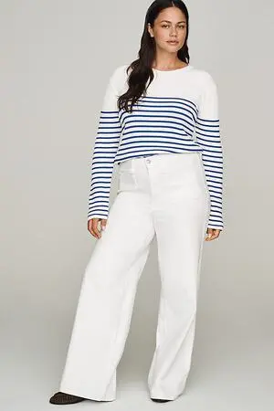 English Factory Striped Long-sleeve Top