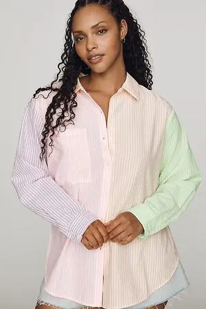 English Factory Colorblock Buttondown Shirt - Multi