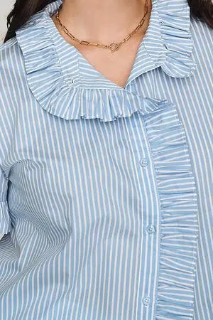 English Factory Ruffled Buttondown Shirt
