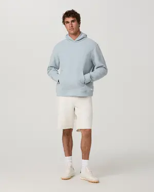 Vuori Beach Fleece Pullover Hoodie - Raindrop Heather