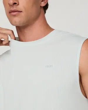 Vuori Sleeveless Strato Breathe Tank Top - Breeze
