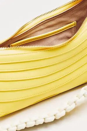 THE WOLF GANG Calla Shoulder Bag - Yellow