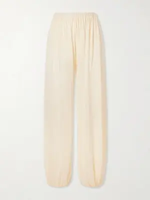 Aflalo Lolana Satin-jersey Balloon Pants