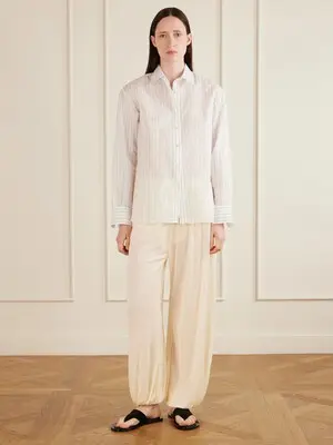 Aflalo Lolana Satin-jersey Balloon Pants