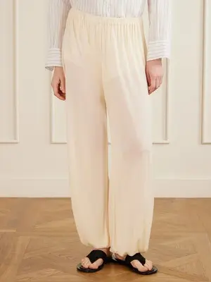 Aflalo Lolana Satin-jersey Balloon Pants