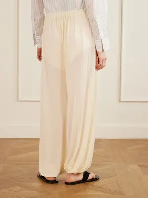 Aflalo Lolana Satin-jersey Balloon Pants