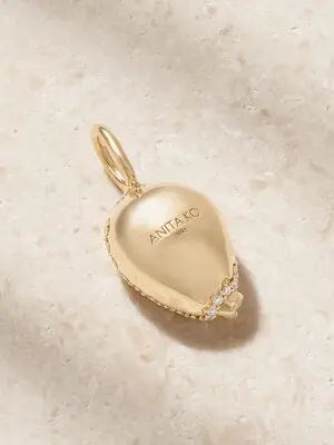ANITA KO 18-karat Yellow Diamond Pendant