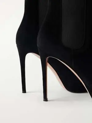 GIANVITO ROSSI 85 Suede Ankle Boots