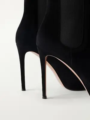 GIANVITO ROSSI 85 Suede Ankle Boots