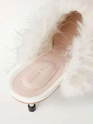 Simone Rocha Plush Mules