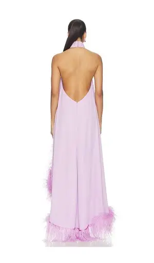 BRONX BANCO Madeline Halterneck Gown