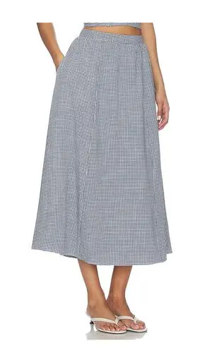 Astr The Label Wylda Midi Skirt