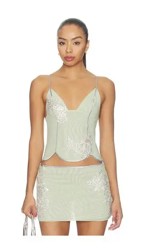 I.AM.GIA X Jiji Applique Cami - Mint