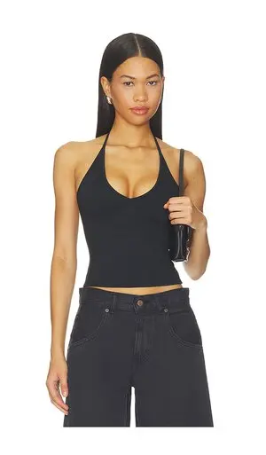 GRLFRND Halter Tank - Black