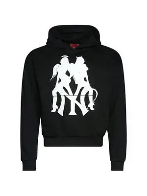 LA MASKARADE Graphic Print Hoodie