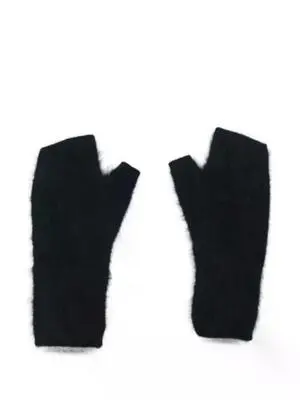 THOM KROM Brushed Cashmere Fingerless Gloves