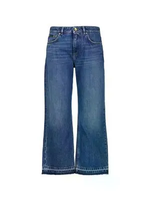 Dolce & Gabbana Straight-fit Cropped Jeans - Blue