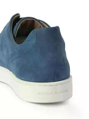 Manolo Blahnik Agilio Slip-on Sneakers - Blue