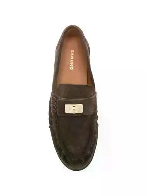 Sandro Leather Loafers